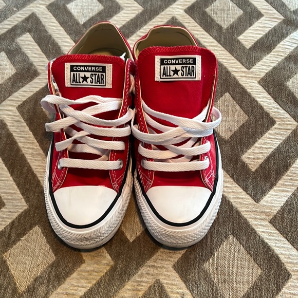 Converse | Shoes | Red Converse All Star | Poshmark